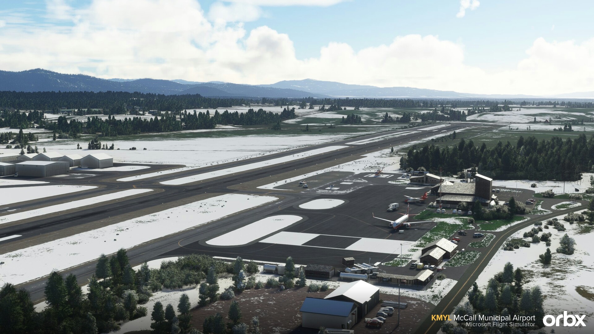 Orbx Announces McCall Municipal Airport for MSFS - Threshold