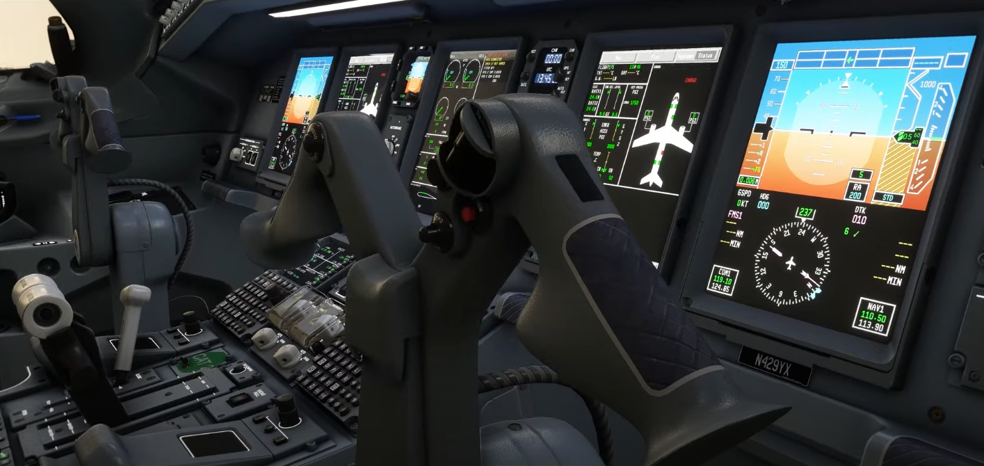FlightSim Studio Uploads New Embraer 175 Teaser Video for MSFS - Threshold