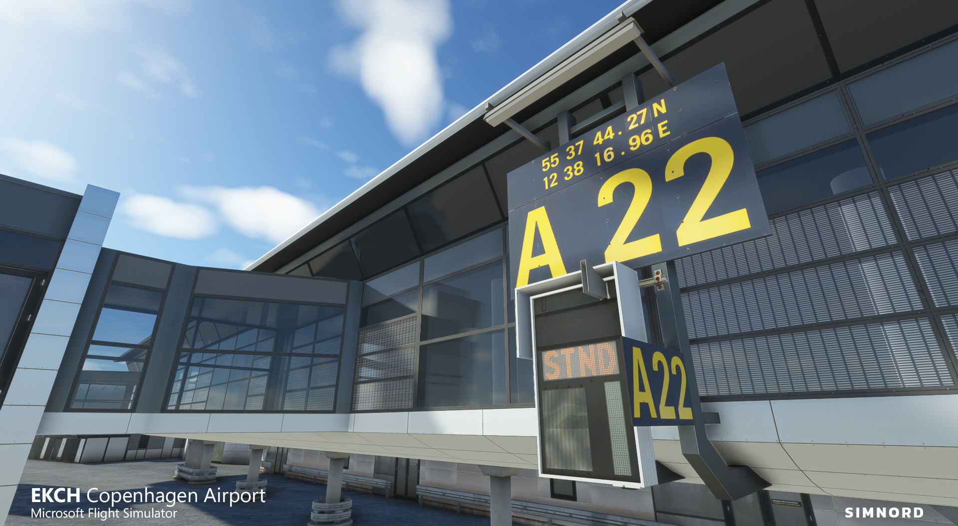 SimNord Previews Copenhagen Airport for MSFS - Threshold