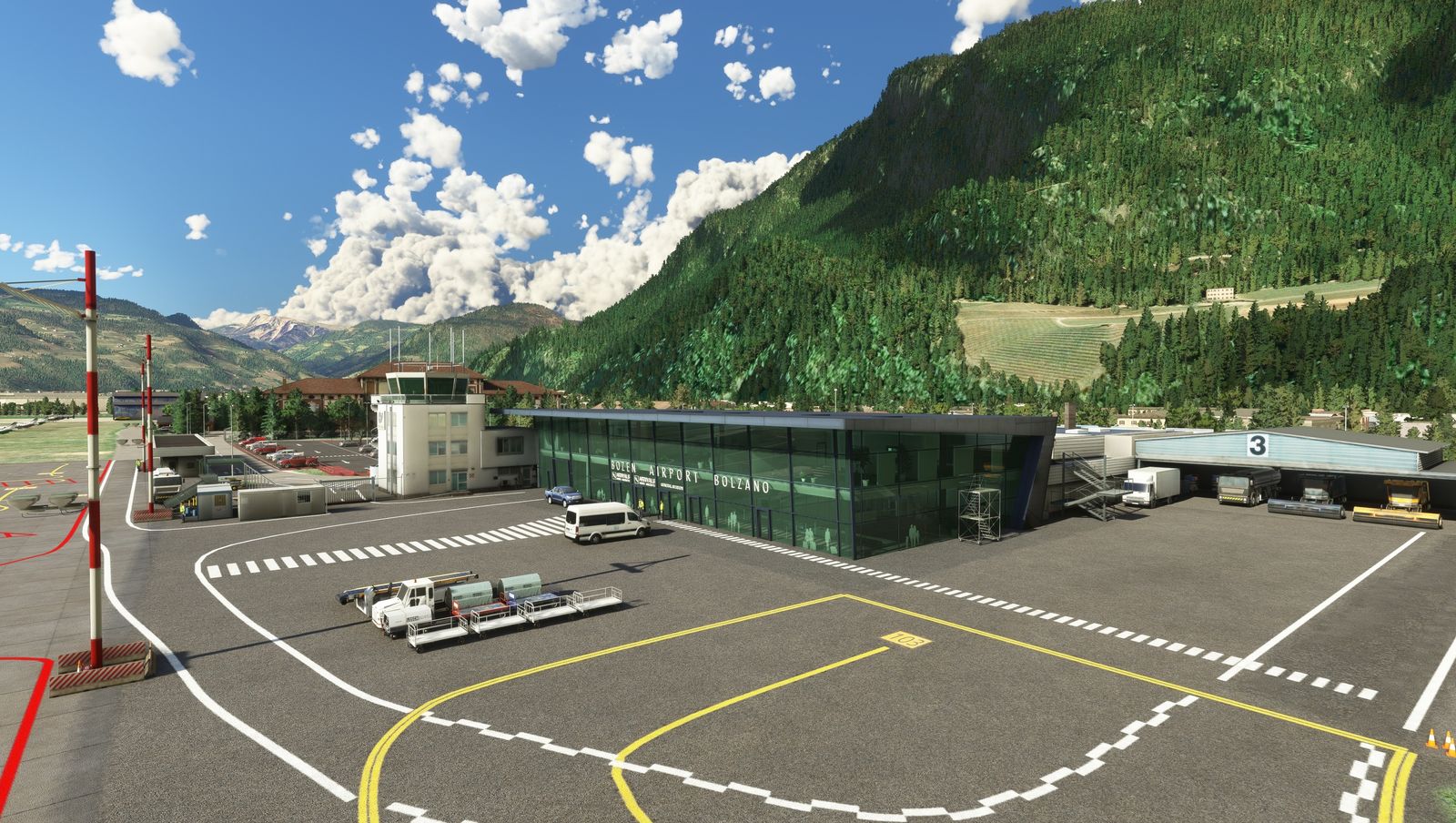 Orbx Releases Bolzano Airport for MSFS - Threshold
