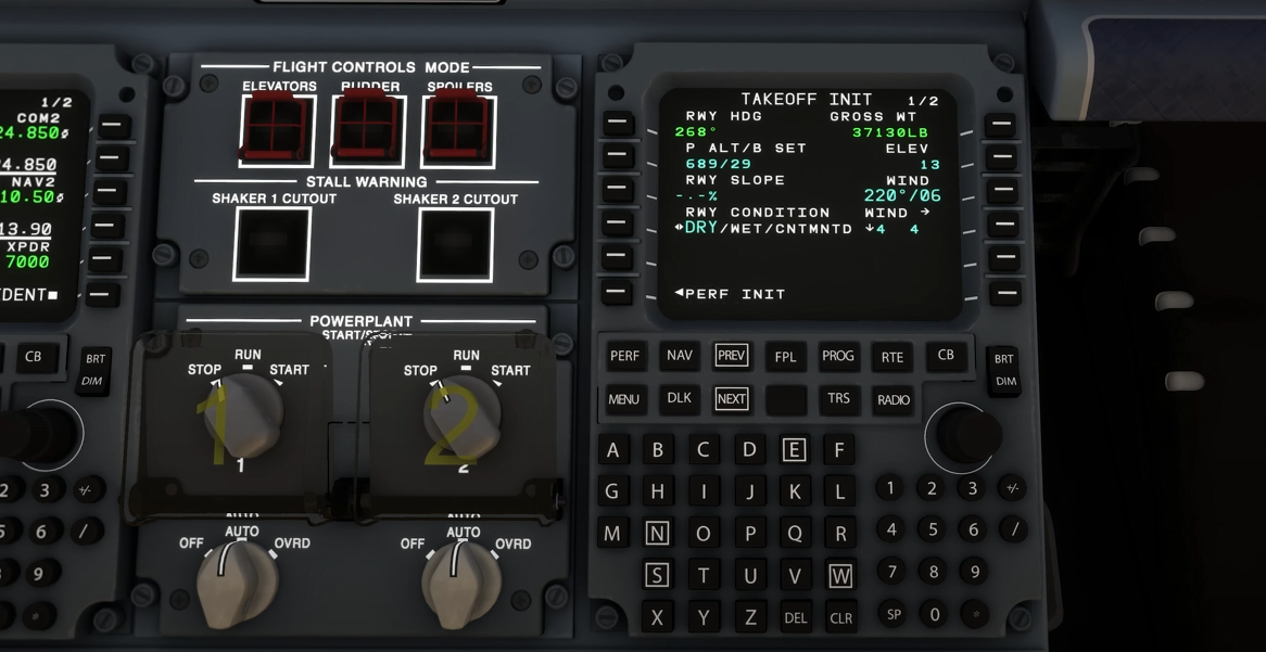 FlightSim Studio Previews E175’s MCDU for MSFS - Threshold