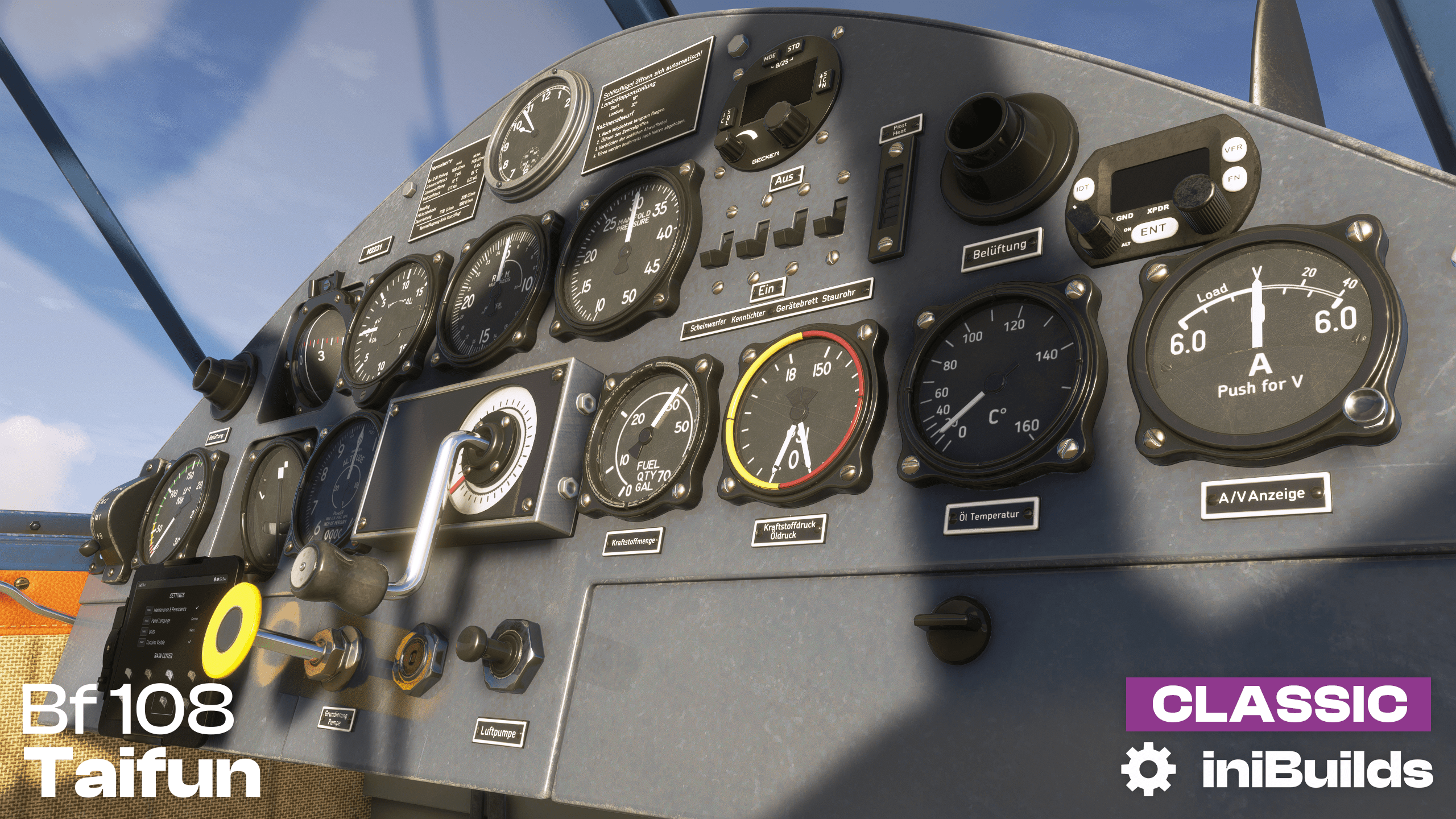 iniBuilds Announces Bf108 Taifun for Microsoft Flight Simulator - Threshold