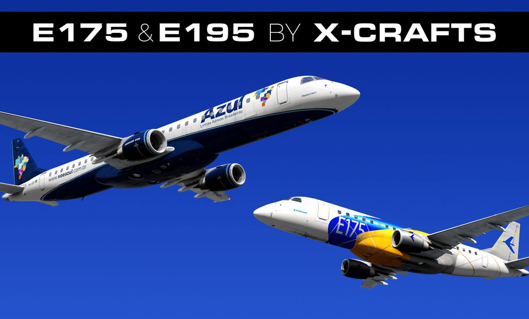 X-Crafts Make E175 & E195 Freeware - Threshold