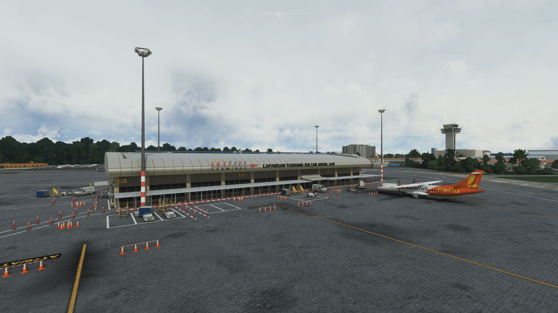 Shadescene Releases Sultan Abdul Aziz Shah Airport for MSFS - Threshold