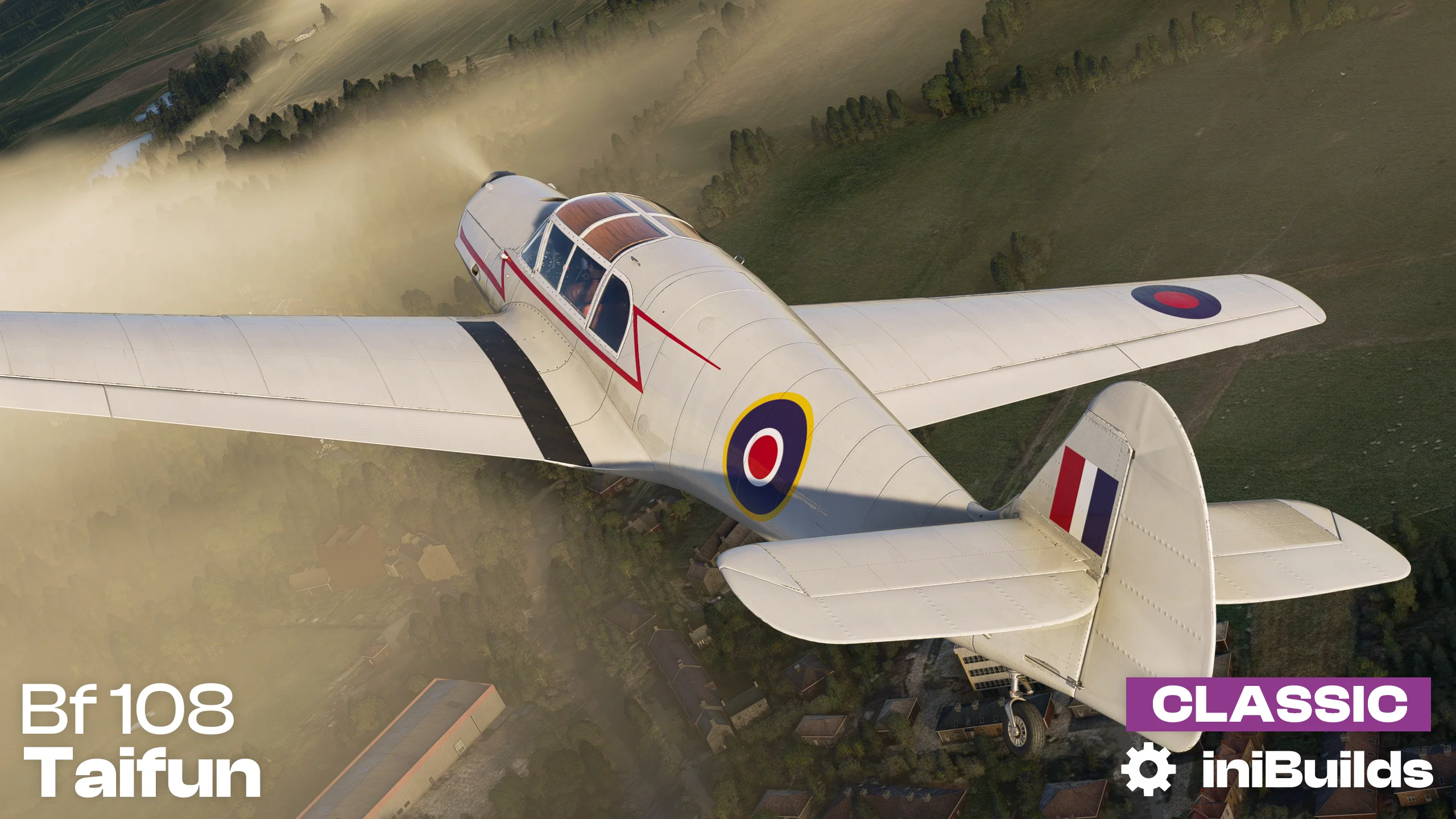 iniBuilds Releases Bf108 Taifun for MSFS - Threshold