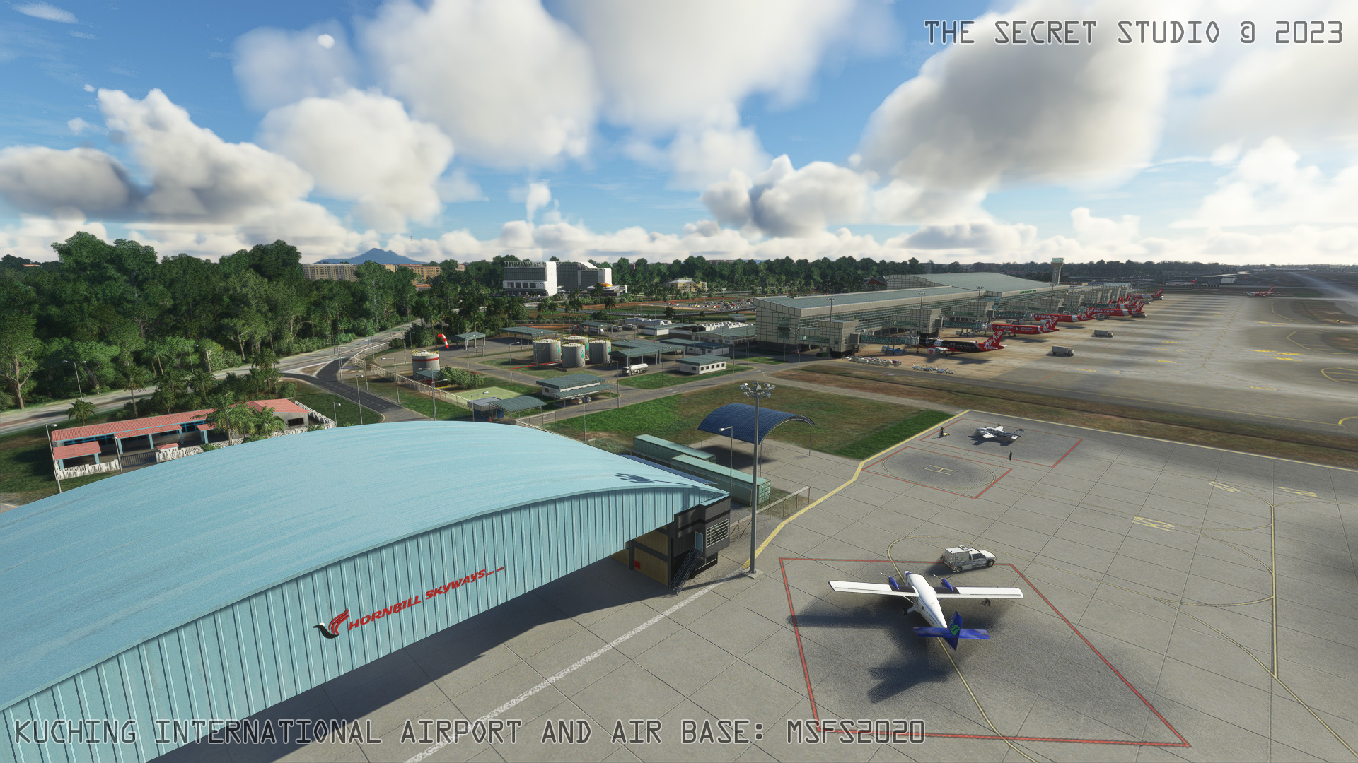 The Secret Studio Releases Kuching International Airport for MSFS ...