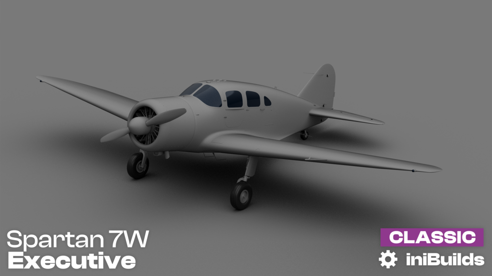 iniBuilds Announces Spartan 7W Executive for MSFS - Threshold