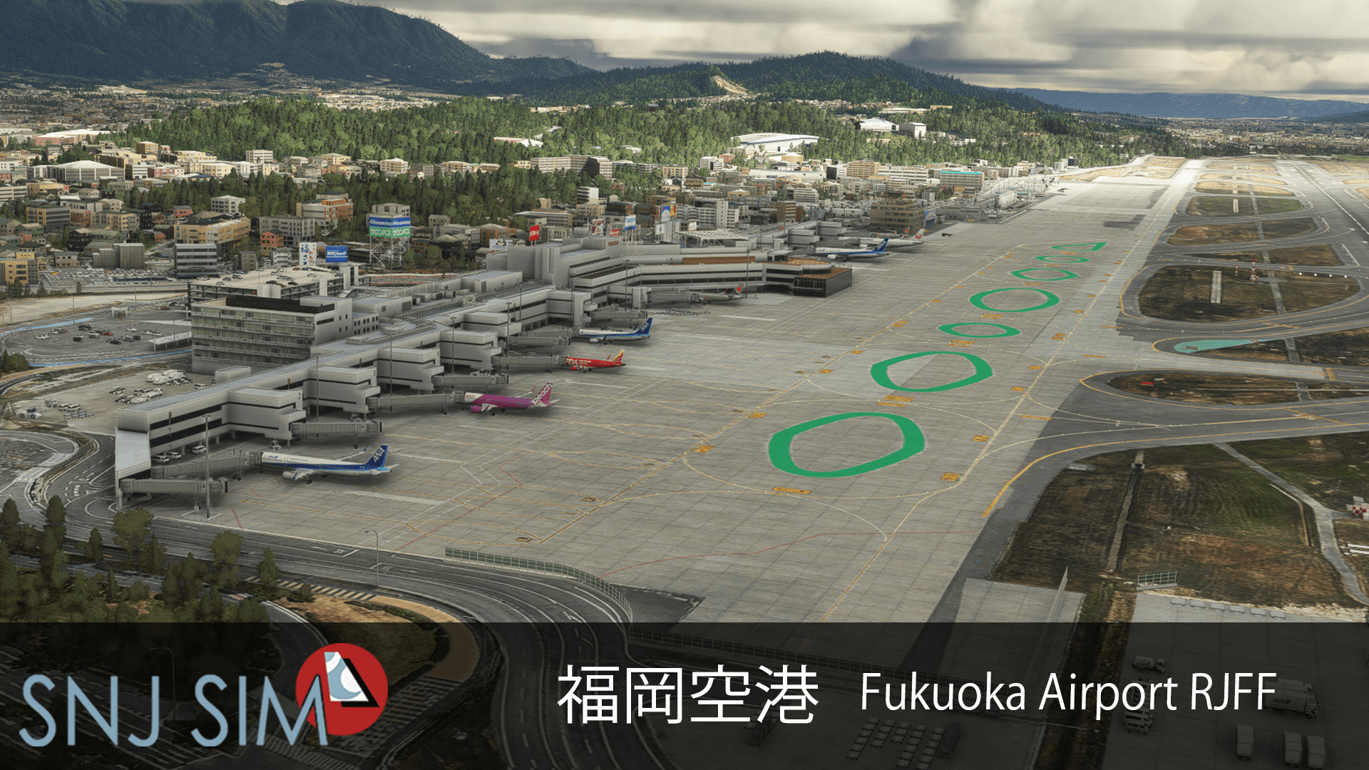 Snj Sim Releases Fukuoka Airport for MSFS - Threshold