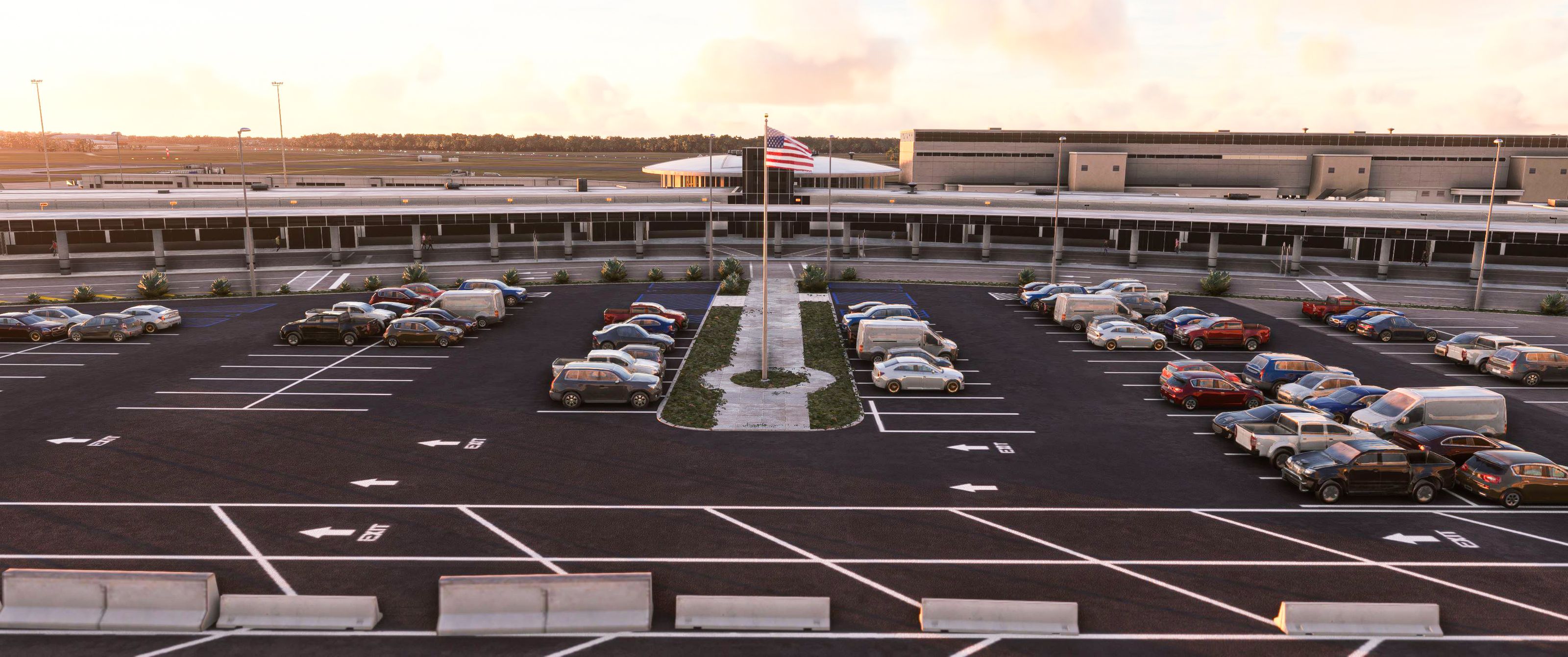 Fly2High Releases Long Island MacArthur Airport for MSFS - Threshold