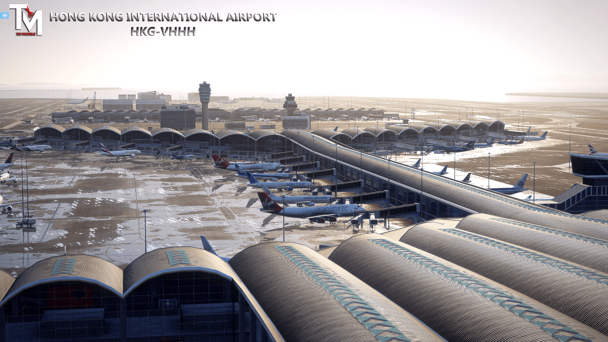 TaiModels Releases Hong Kong International for X-Plane 11 & 12 - Threshold