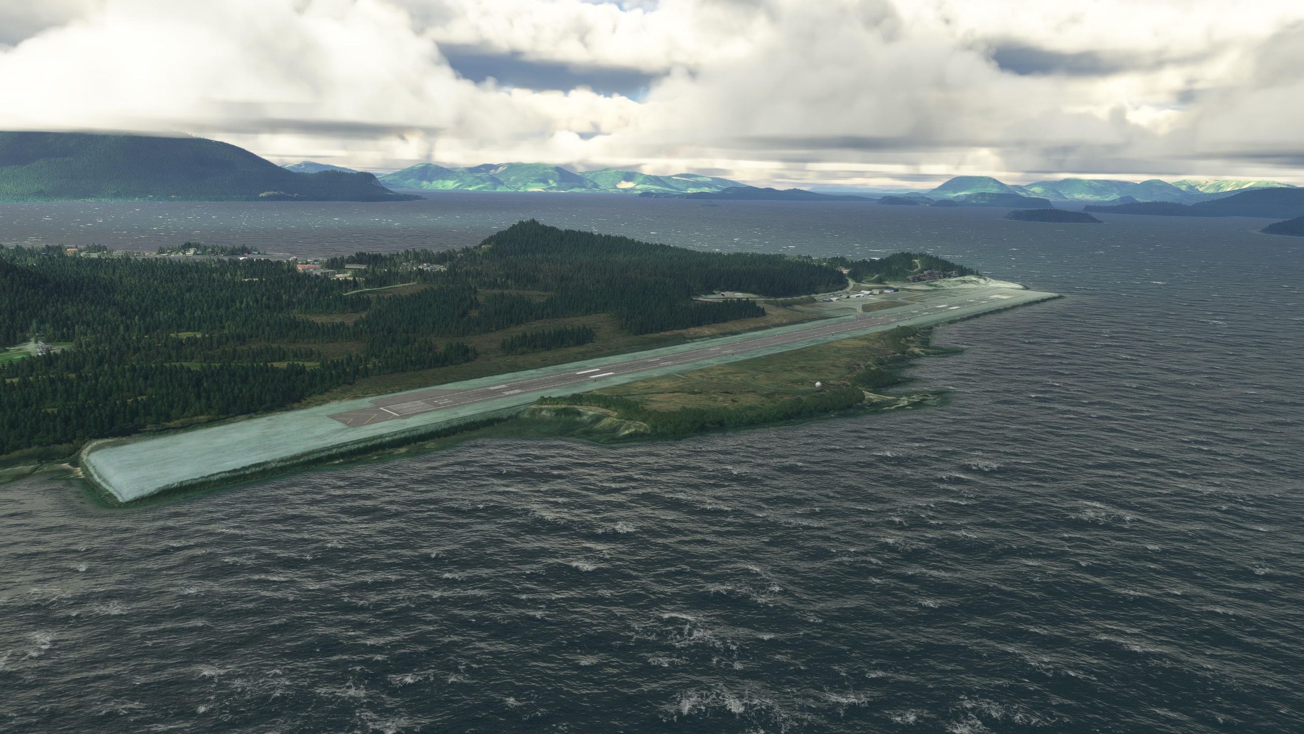 Northern Sky Studio Releases Wrangell Airport for MSFS - Threshold