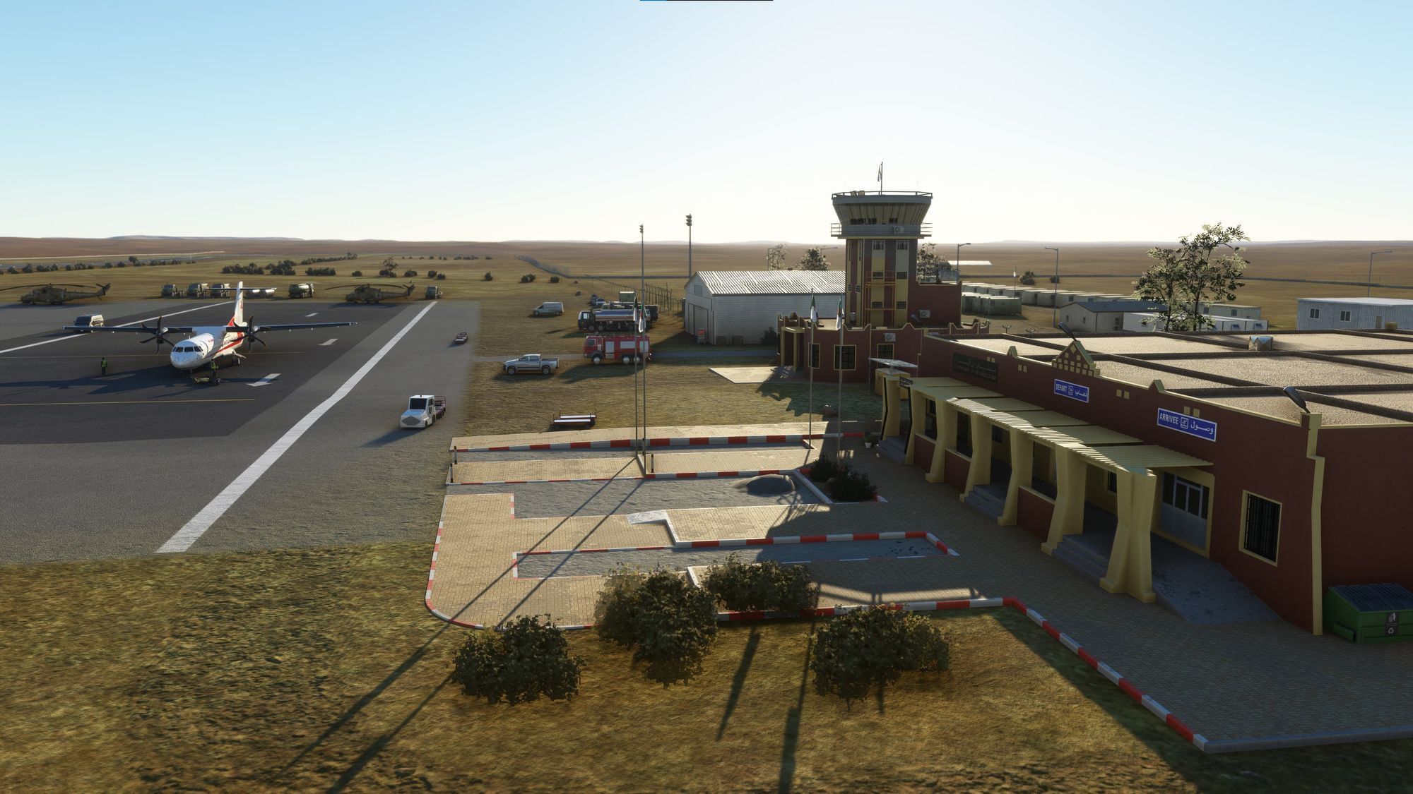 NetDesign Releases In Guezzam Airport for MSFS - Threshold