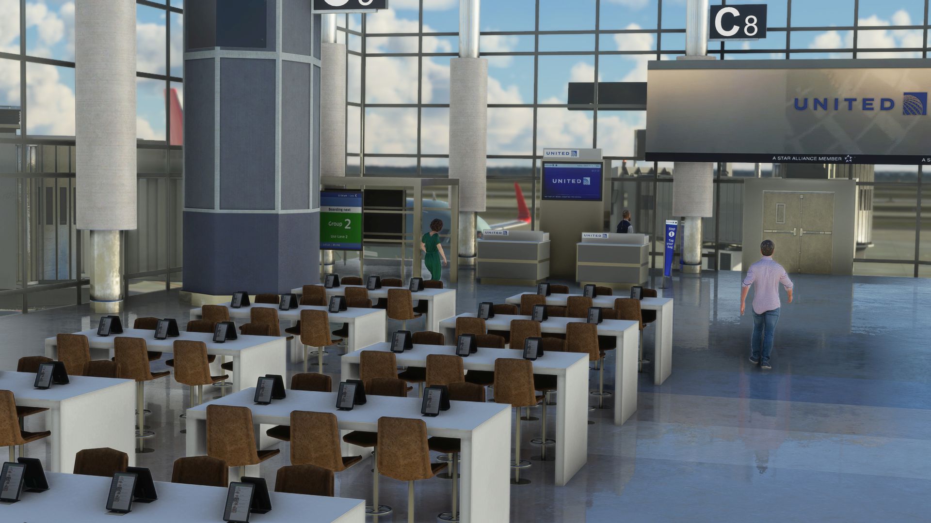 FSDreamTeam Releases Houston Intercontinental Airport for MSFS - Threshold