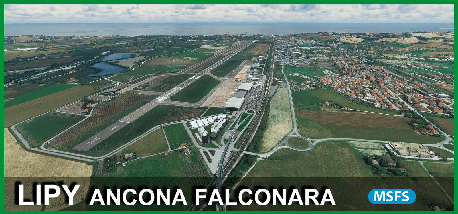 RFscenerybuilding Releases Marche Airport for MSFS - Threshold