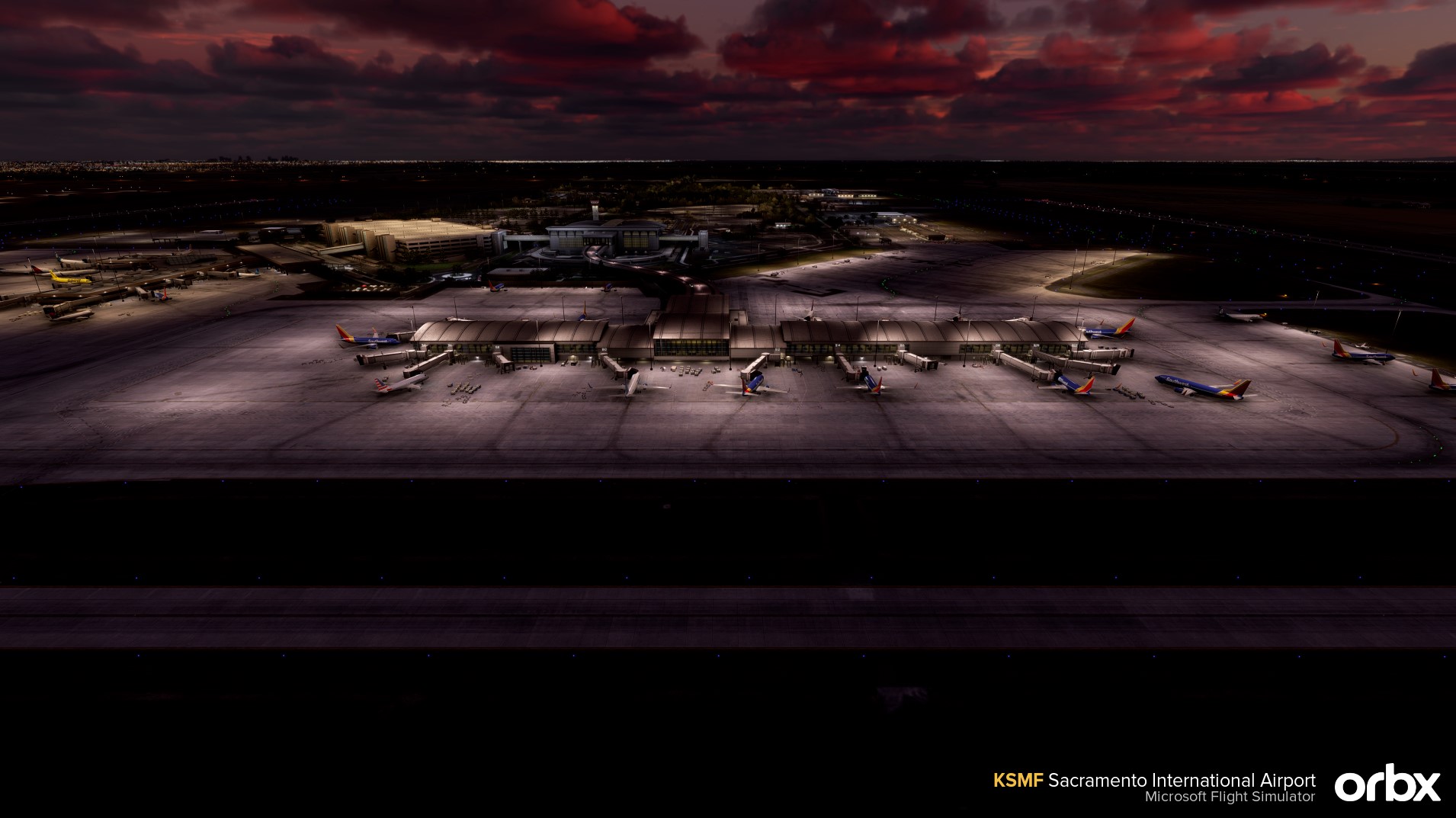 Orbx Releases Sacramento International Airport for MSFS - Threshold