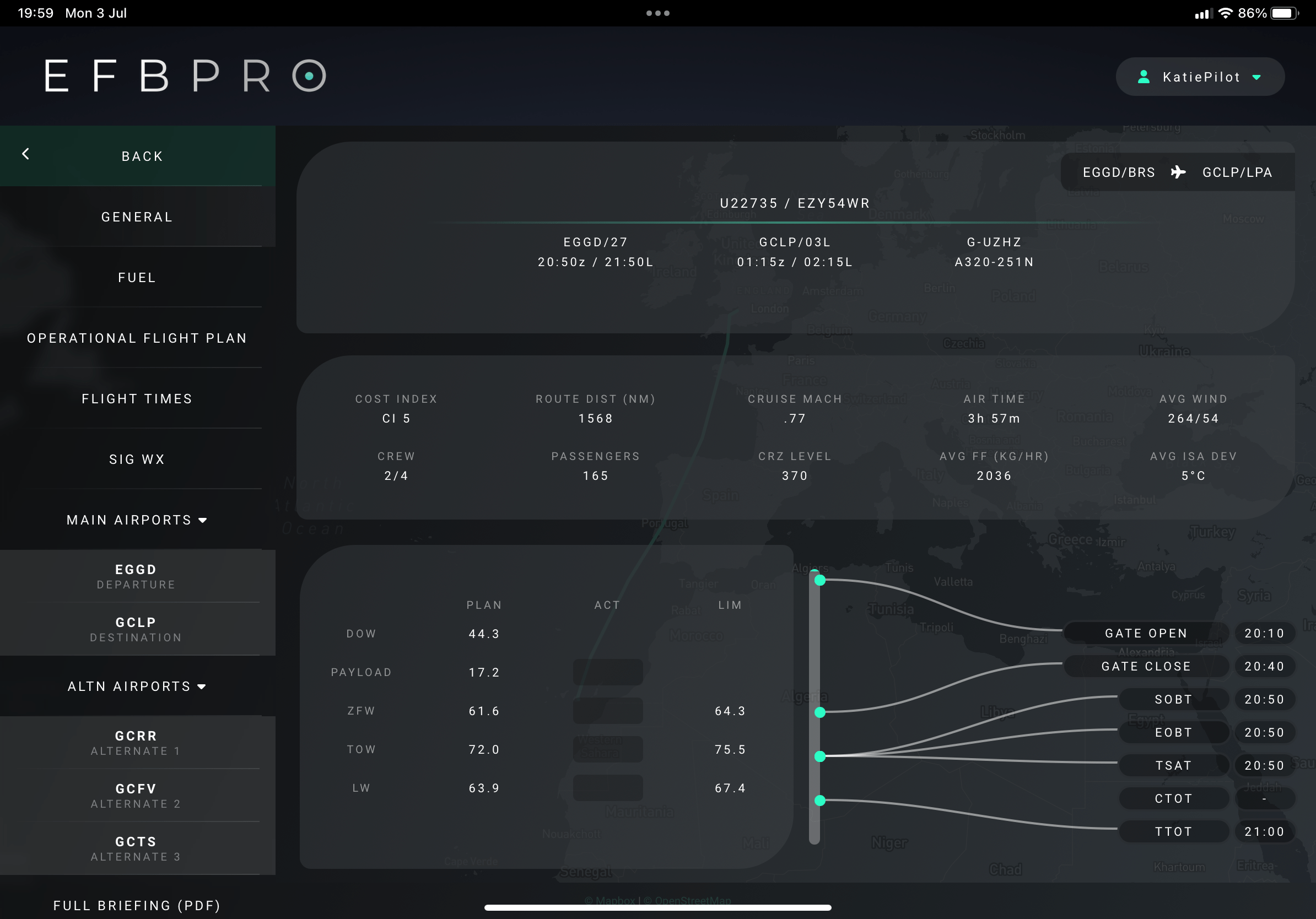 KatiePilot Announces efbPro, an Innovative Standalone EFB - Threshold