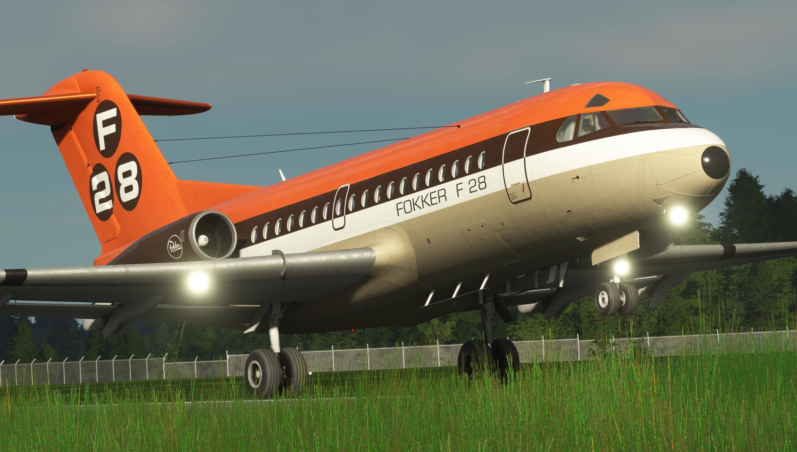 Just Flight Releases the Fokker F28 Professional for MSFS‍ - Threshold