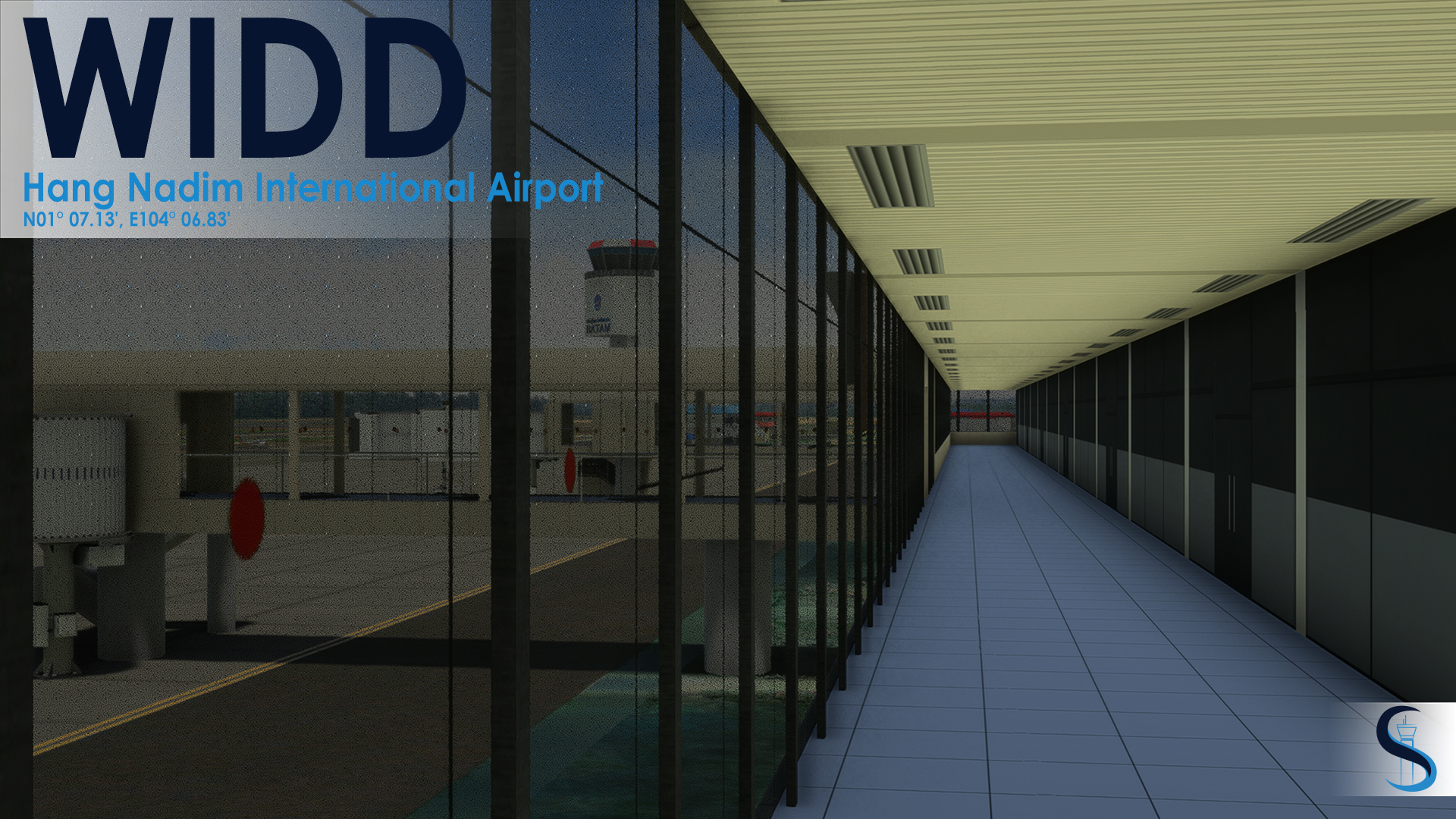 Squawk Ident Releases Hang Nadim International Airport for MSFS - Threshold