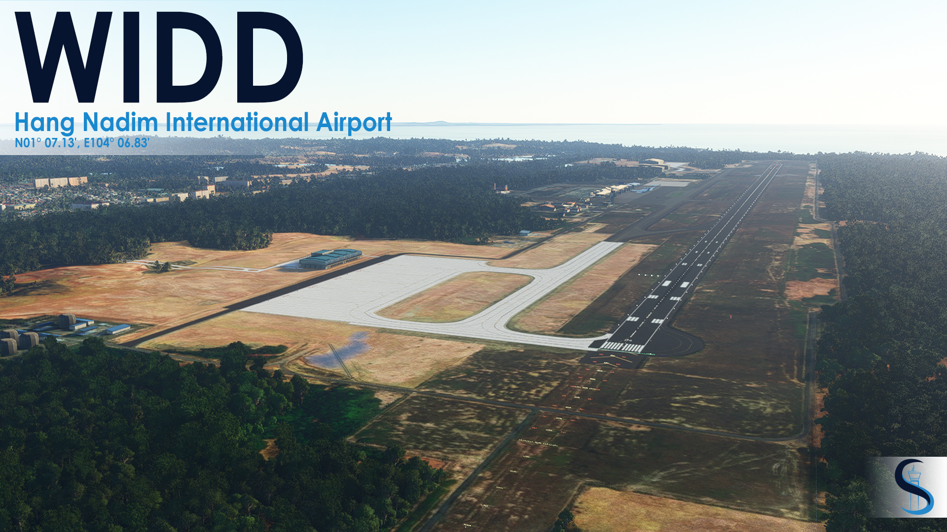 Squawk Ident Releases Hang Nadim International Airport for MSFS - Threshold