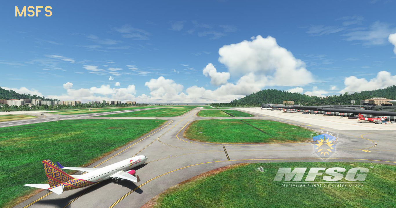 MFSG Releases Penang International Airport for MSFS - Threshold