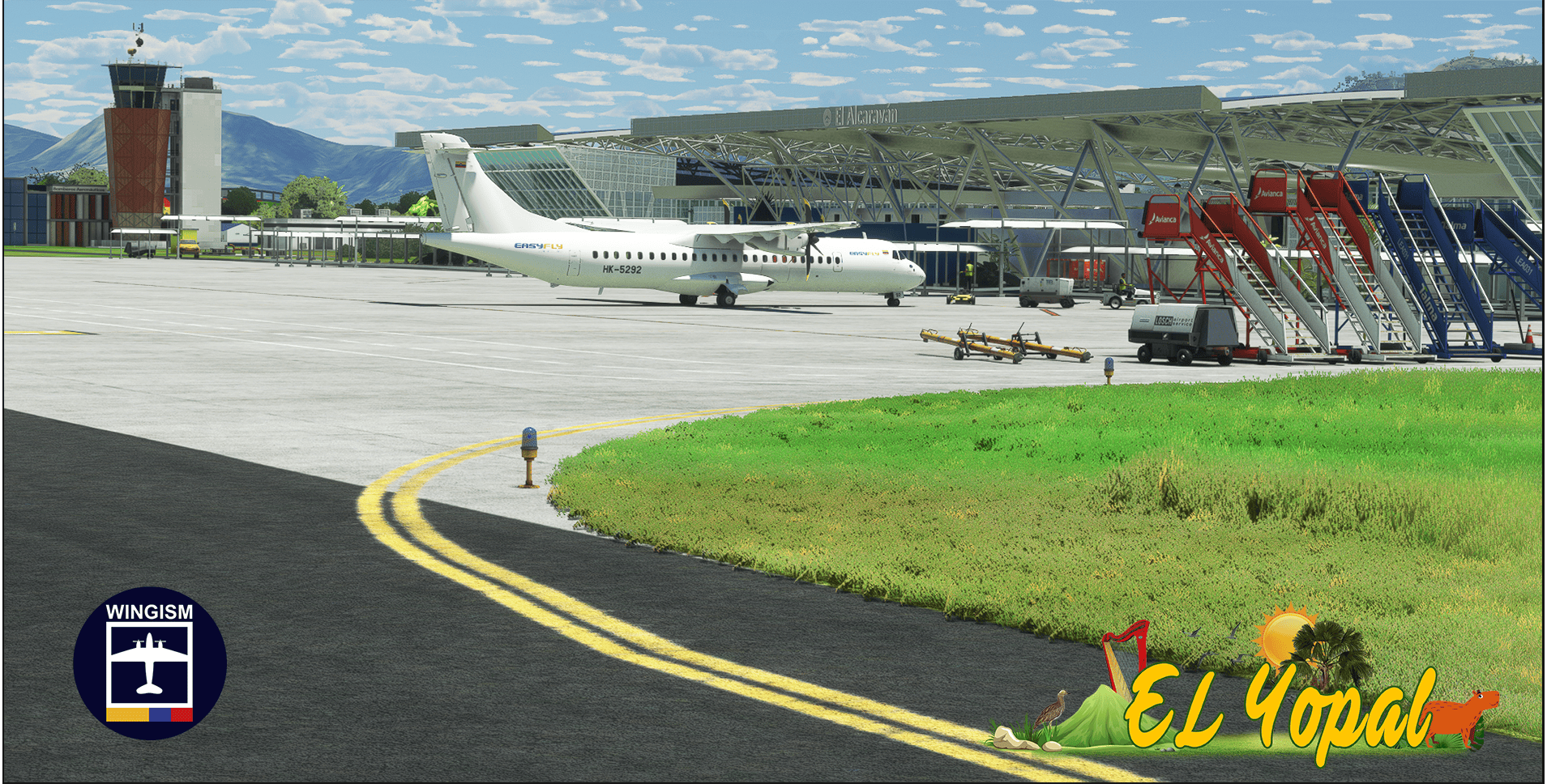 WingSim Releases El Alcaraván Airport for MSFS - Threshold