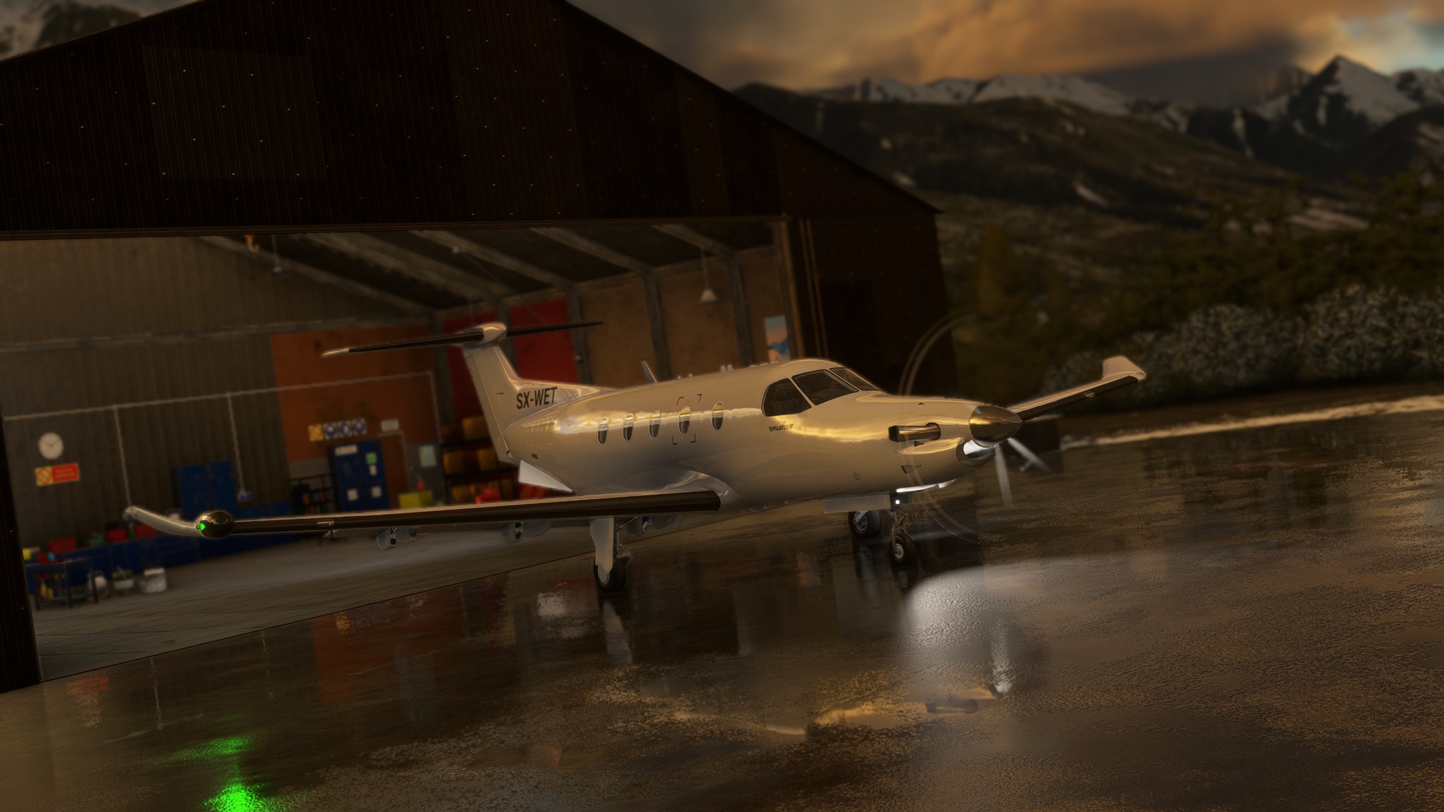 Simworks Studios announces the offical release date of the PC-12 - Threshold