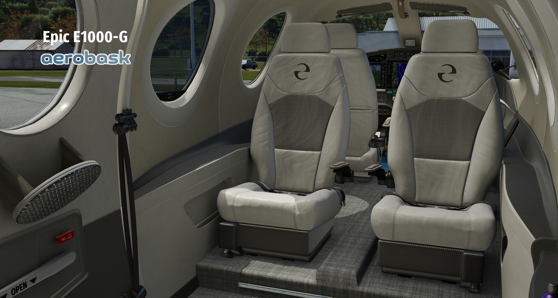 Aerobask releases the E1000 for X-Plane 12 - Threshold