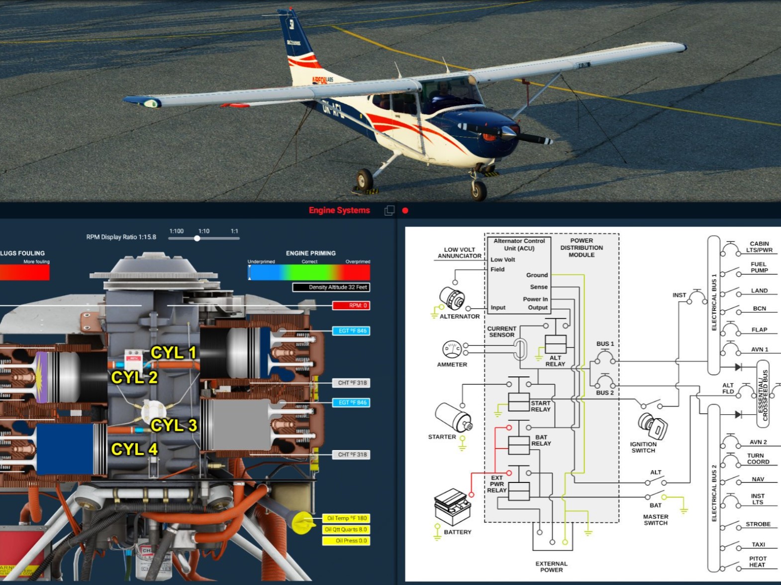 AirfoilLabs Releases C172 NG Analog for X-Plane 12 - Threshold