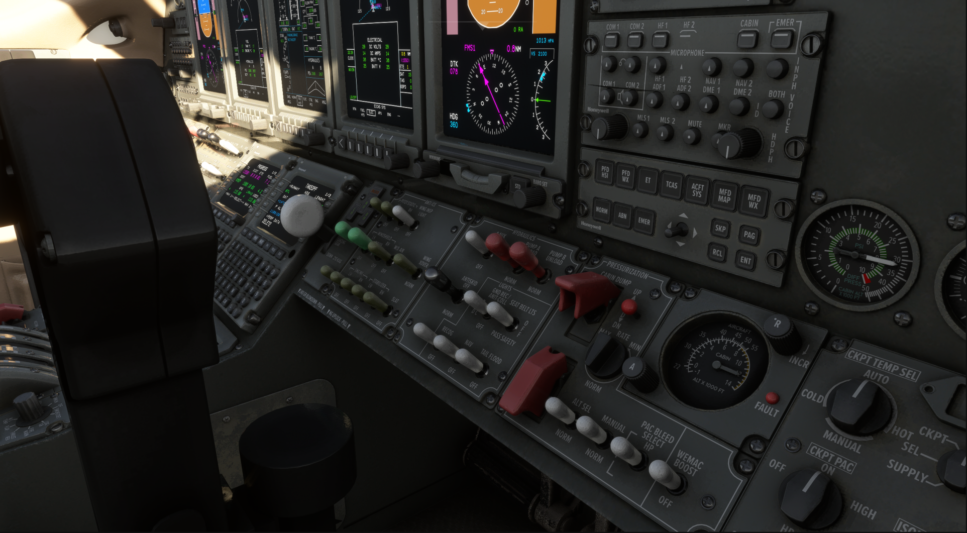 FlightFX Teases New Cockpit Images of "Project ApX" for MSFS - Threshold