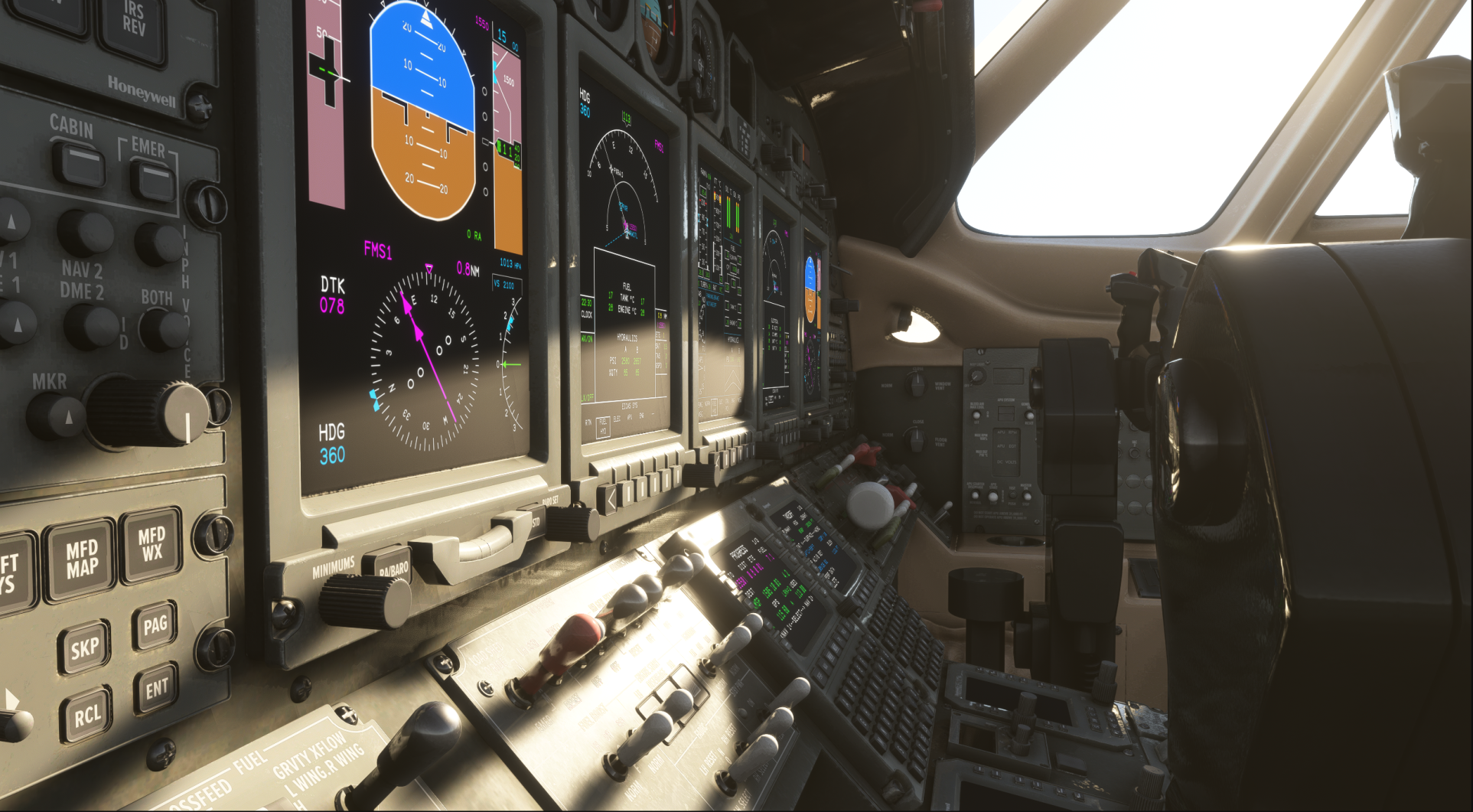 FlightFX Teases New Cockpit Images of "Project ApX" for MSFS - Threshold