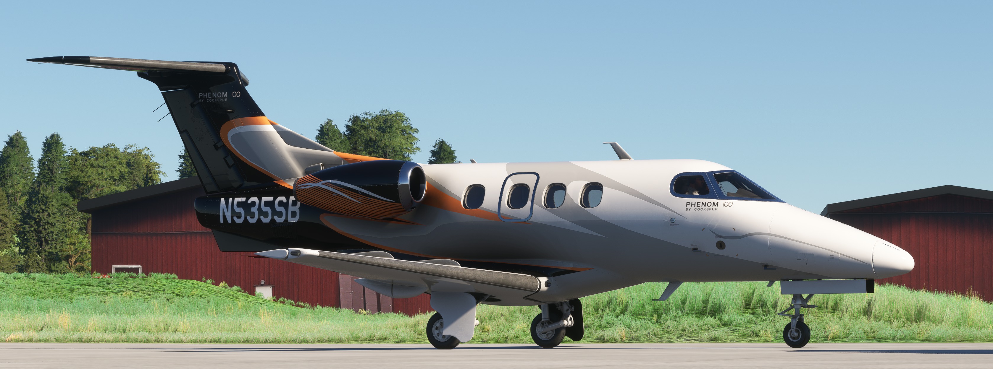 Cockspur Previews Embraer Phenom - Threshold