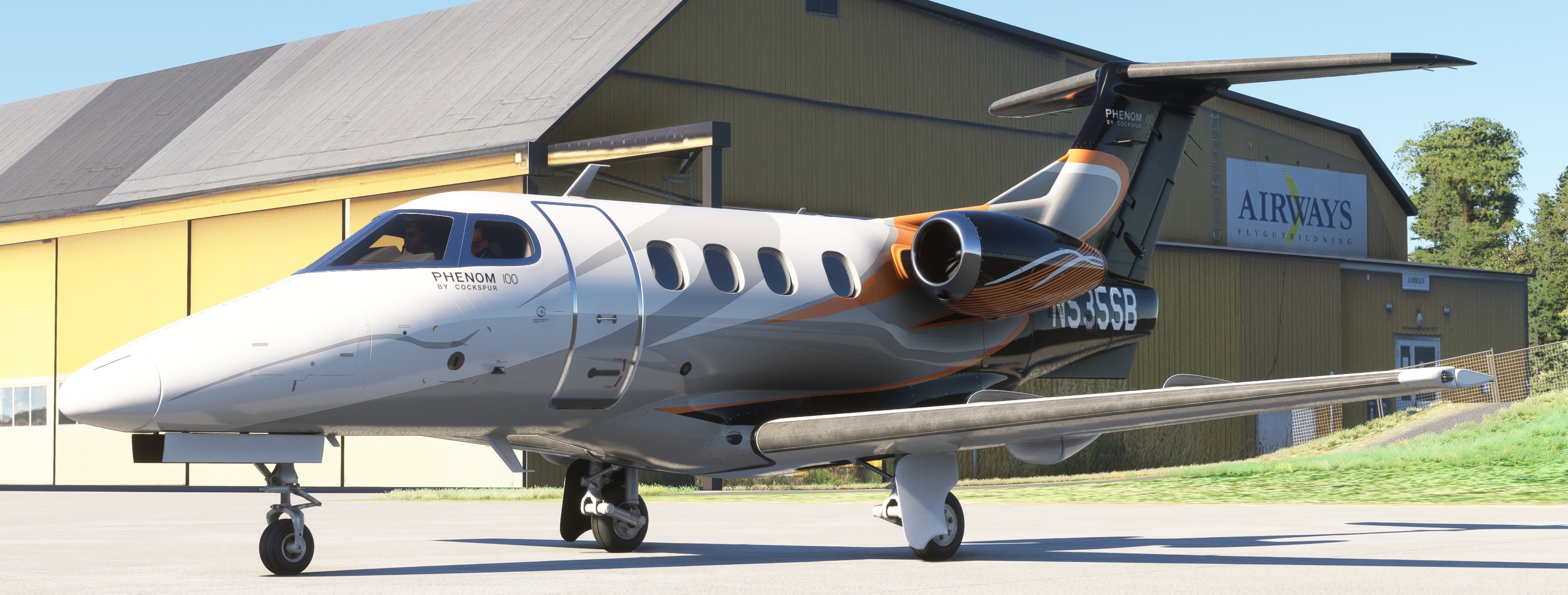 Cockspur Previews Embraer Phenom - Threshold