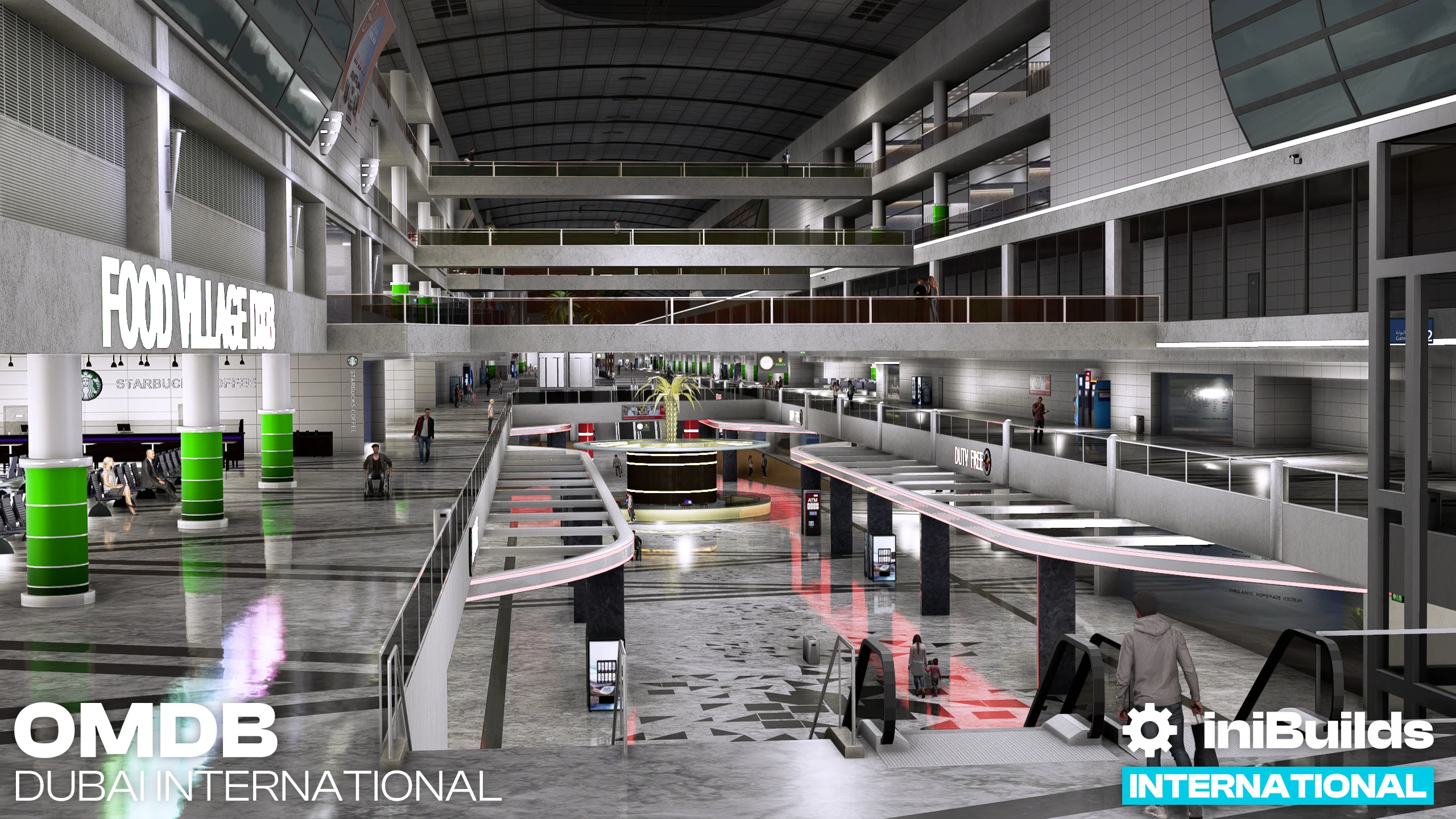 iniBuilds Releases Dubai International Airport for MSFS - Threshold