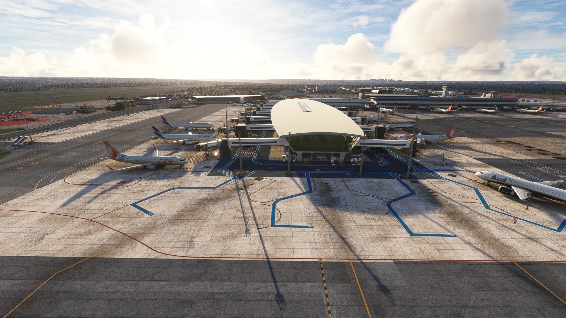 Brazil Land Games Previews Brasília International Airport for MSFS ...