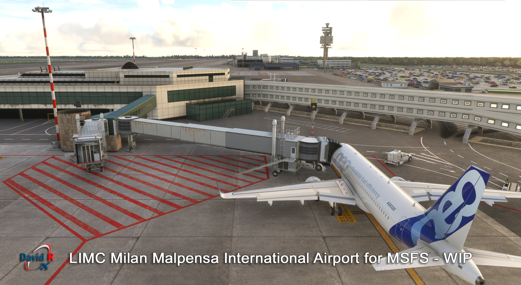 David Rosenfeld Previews Milan Malpensa Airport for MSFS - Threshold