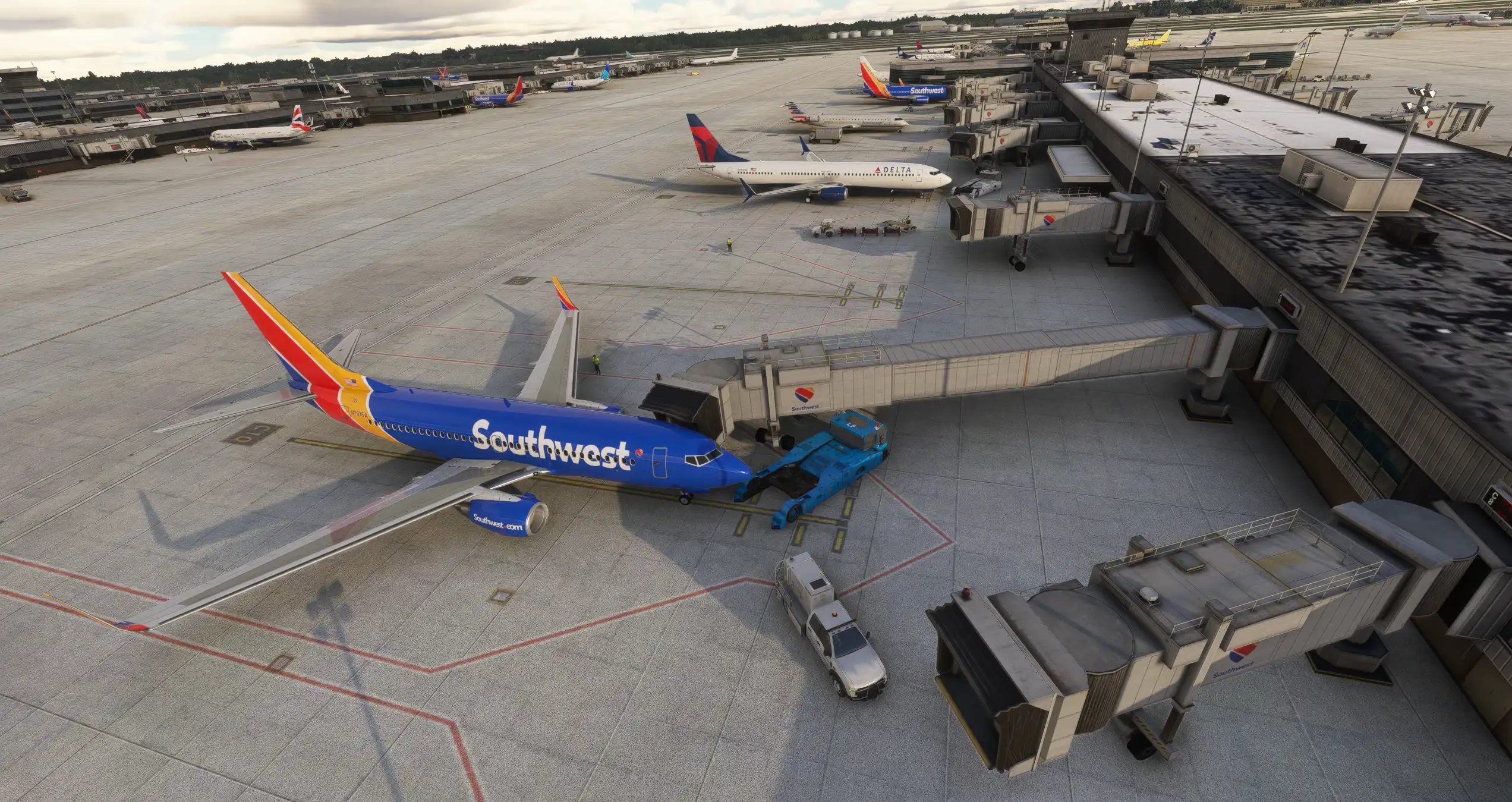 Imaginesim Updates Atlanta International Airport for MSFS - Threshold