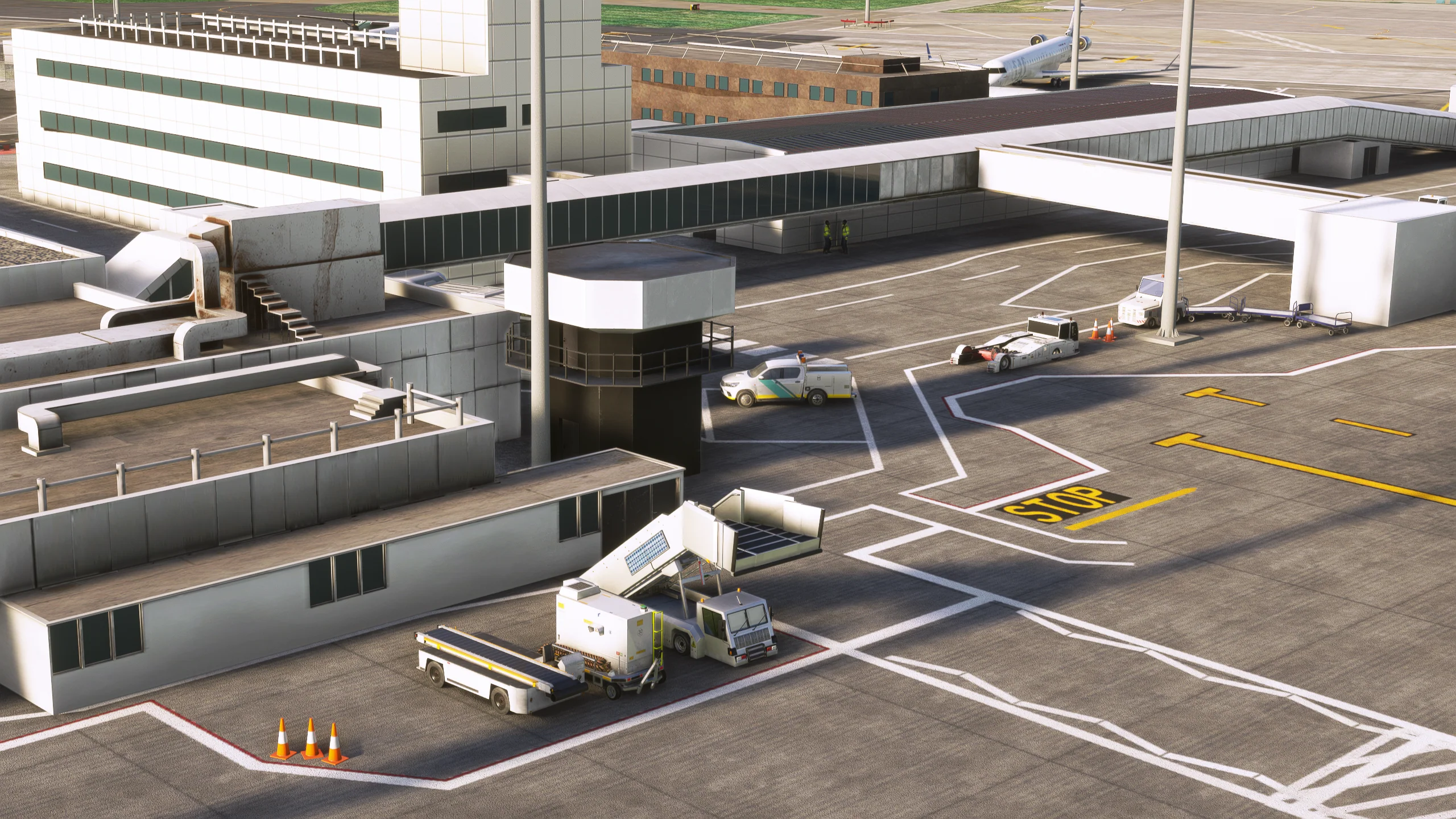 AuraScenery Releases Aberdeen International Airport for MSFS - Threshold