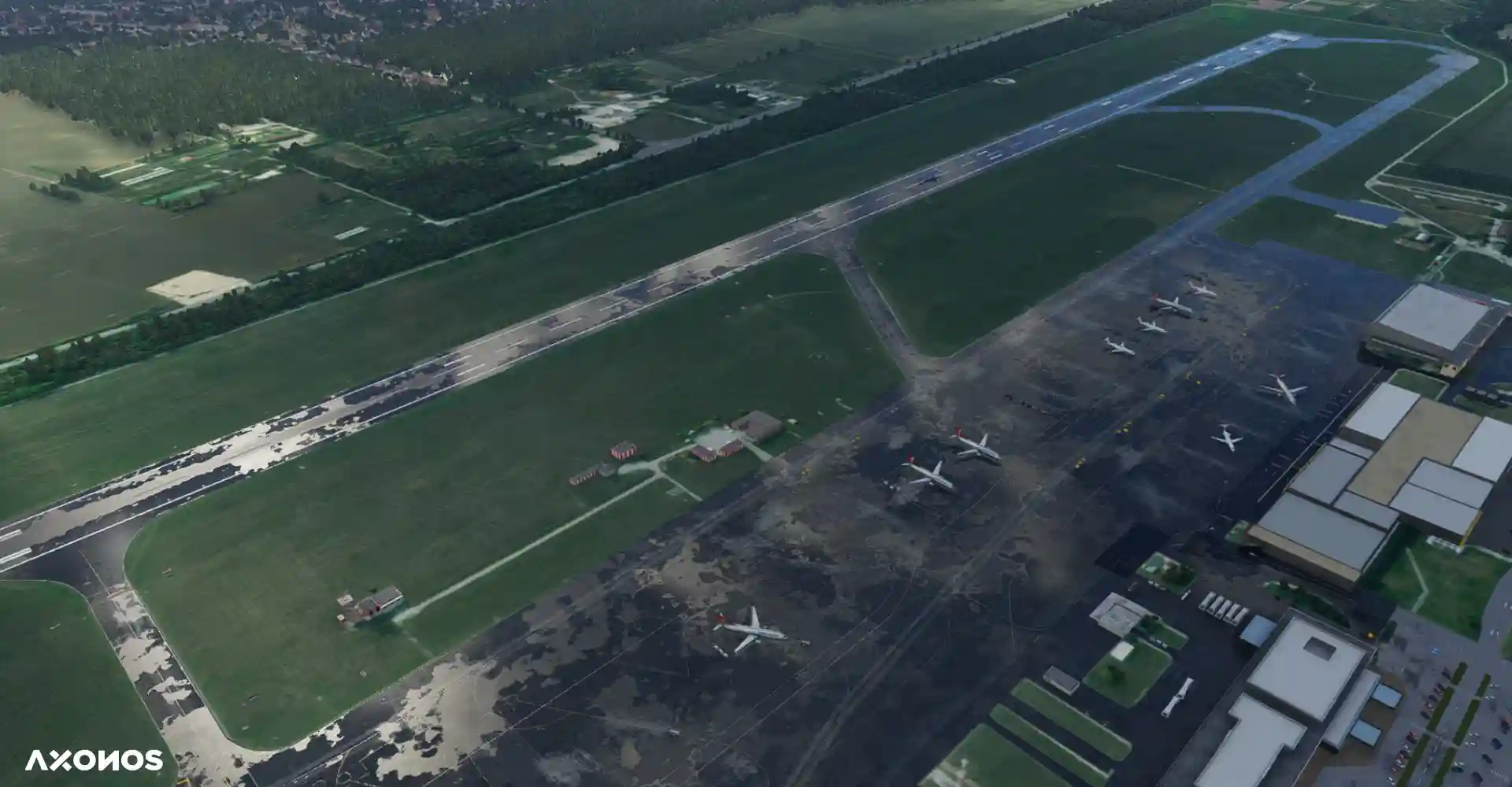 Axonos Releases Varna Airport for X-Plane 12 - Threshold