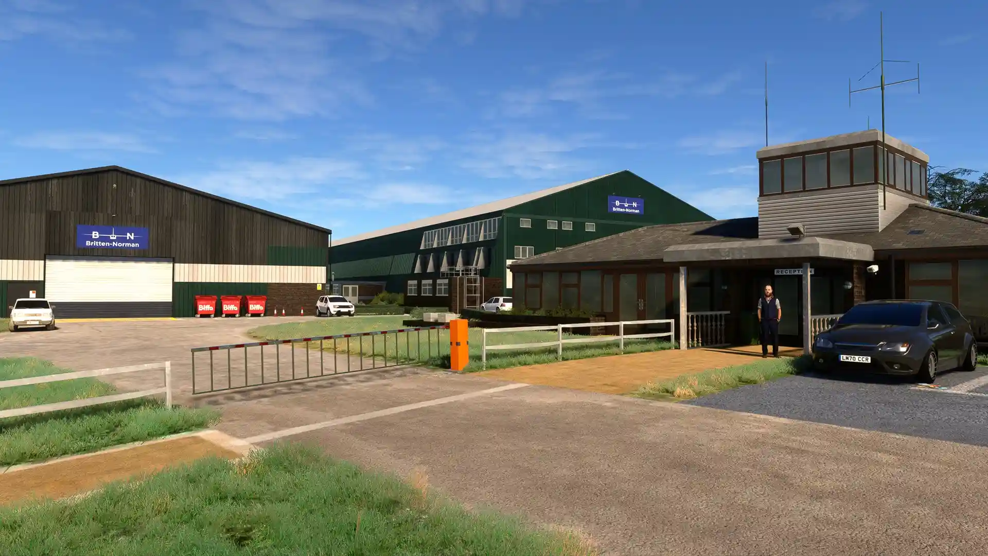 Burning Blue Design Previews Bembridge Airport for MSFS - Threshold