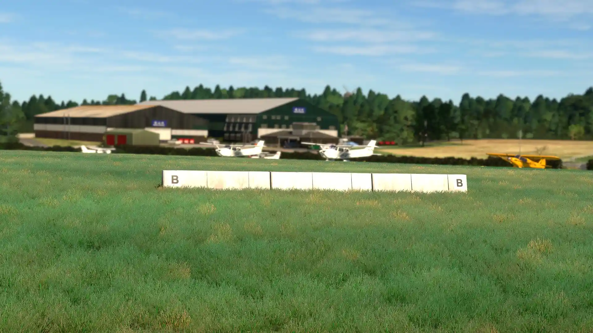 Burning Blue Design Previews Bembridge Airport for MSFS - Threshold