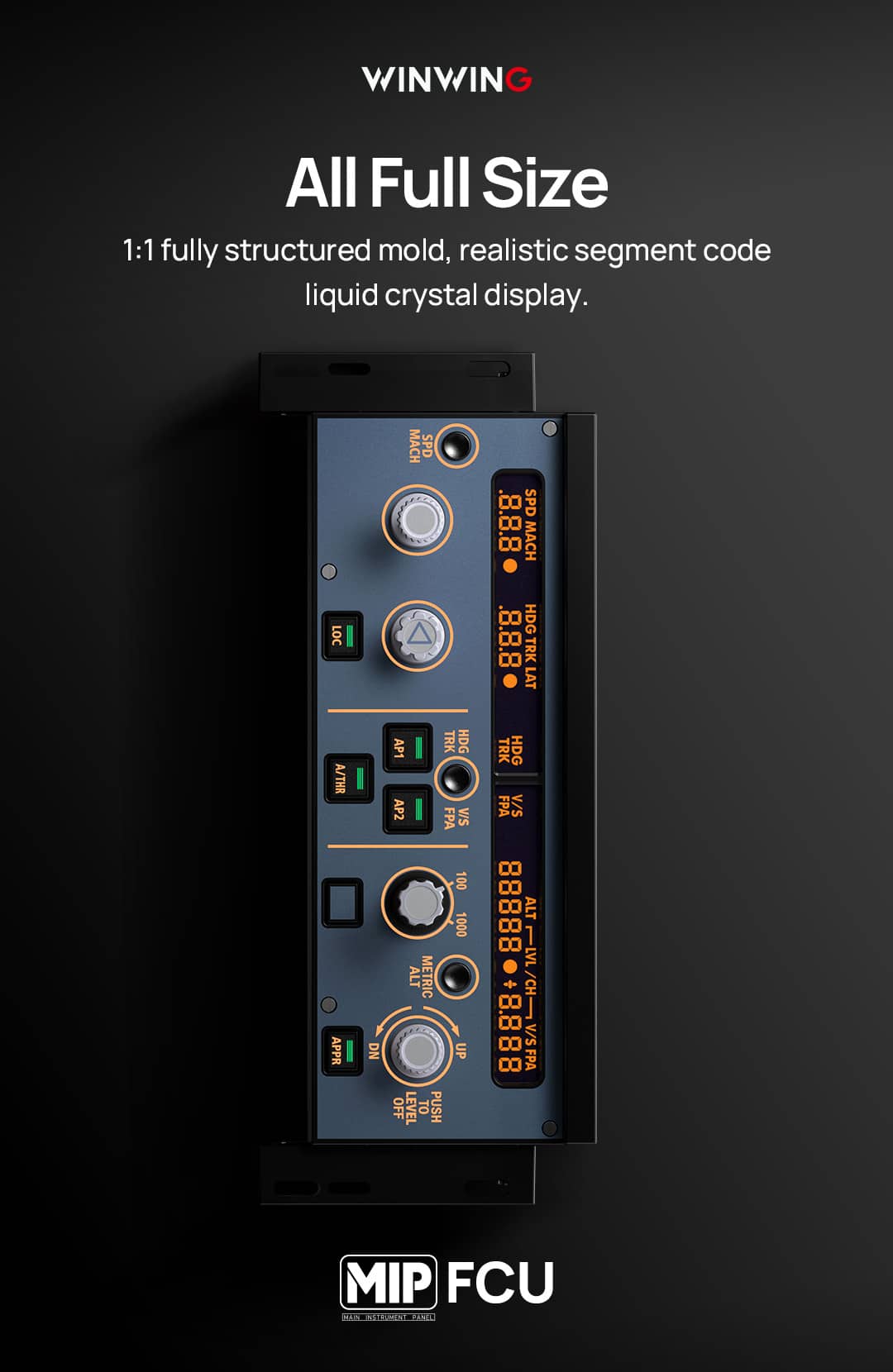 WINWING Reveals Pre-Order Date for A320 FCU - Threshold