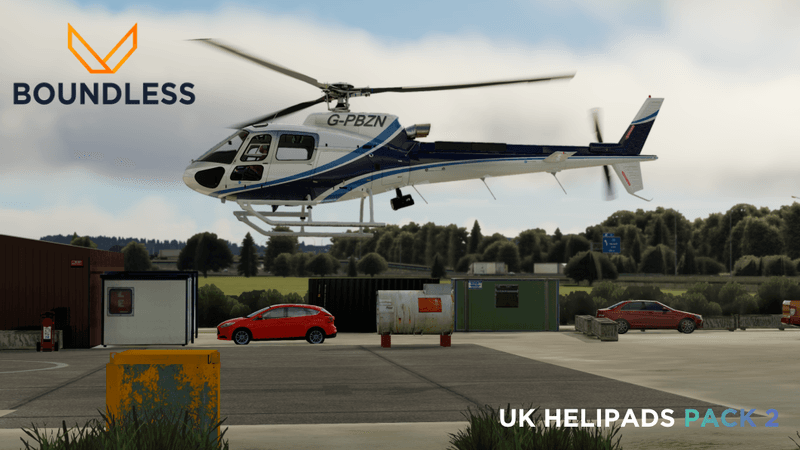 Boundless Releases UK Helipads Pack 2 for X-Plane 11 & 12 - Threshold