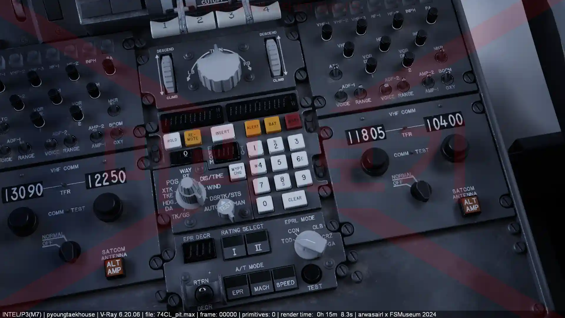 arwasairl & FSMuseum Showcase Progress on Boeing 747 Classic’s Flight ...