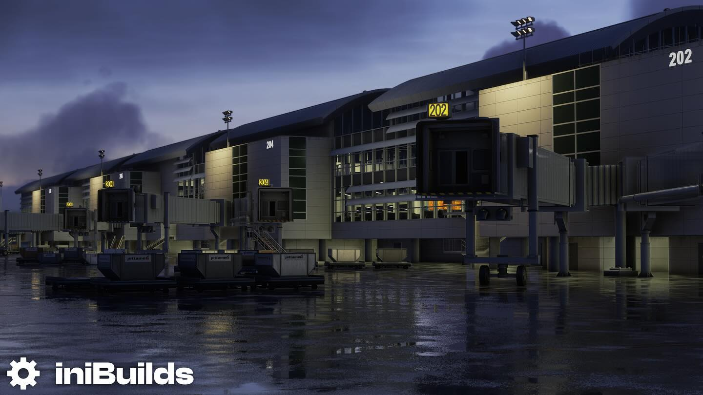 iniBuilds Previews Update for Los Angeles International Airport - Threshold