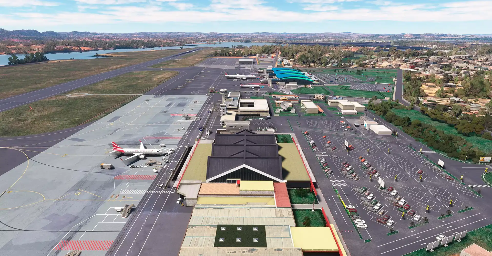 VueloSimple Releases Ivato International Airport for MSFS - Threshold