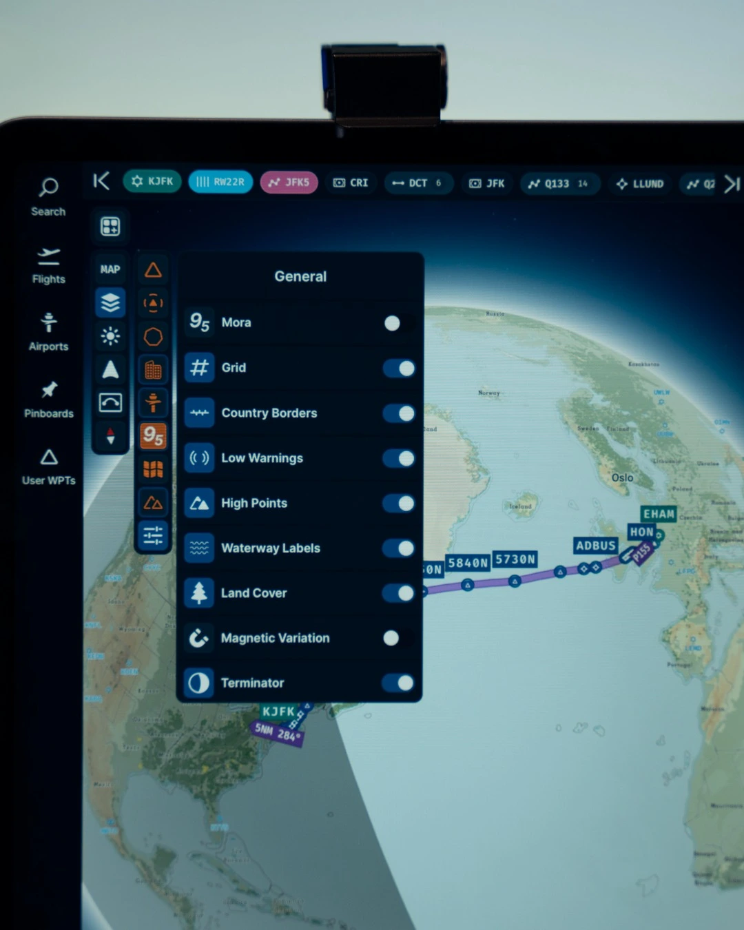 Navigraph Updates Navigraph Charts with New Features - Threshold