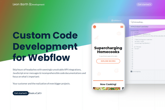 Webflow Showcased | leonbarth
