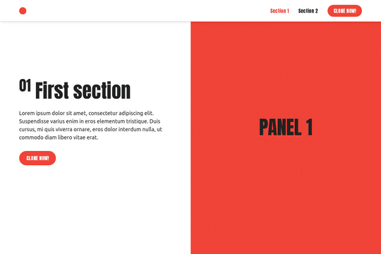 Webflow Showcased | Horizontal scroll section Webflow Showcased | Horizontal scroll section