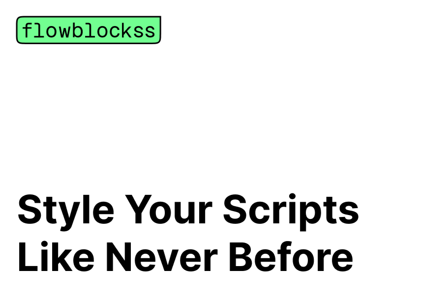 Webflow Showcased Flowblockss Custom Stylized Code Block 