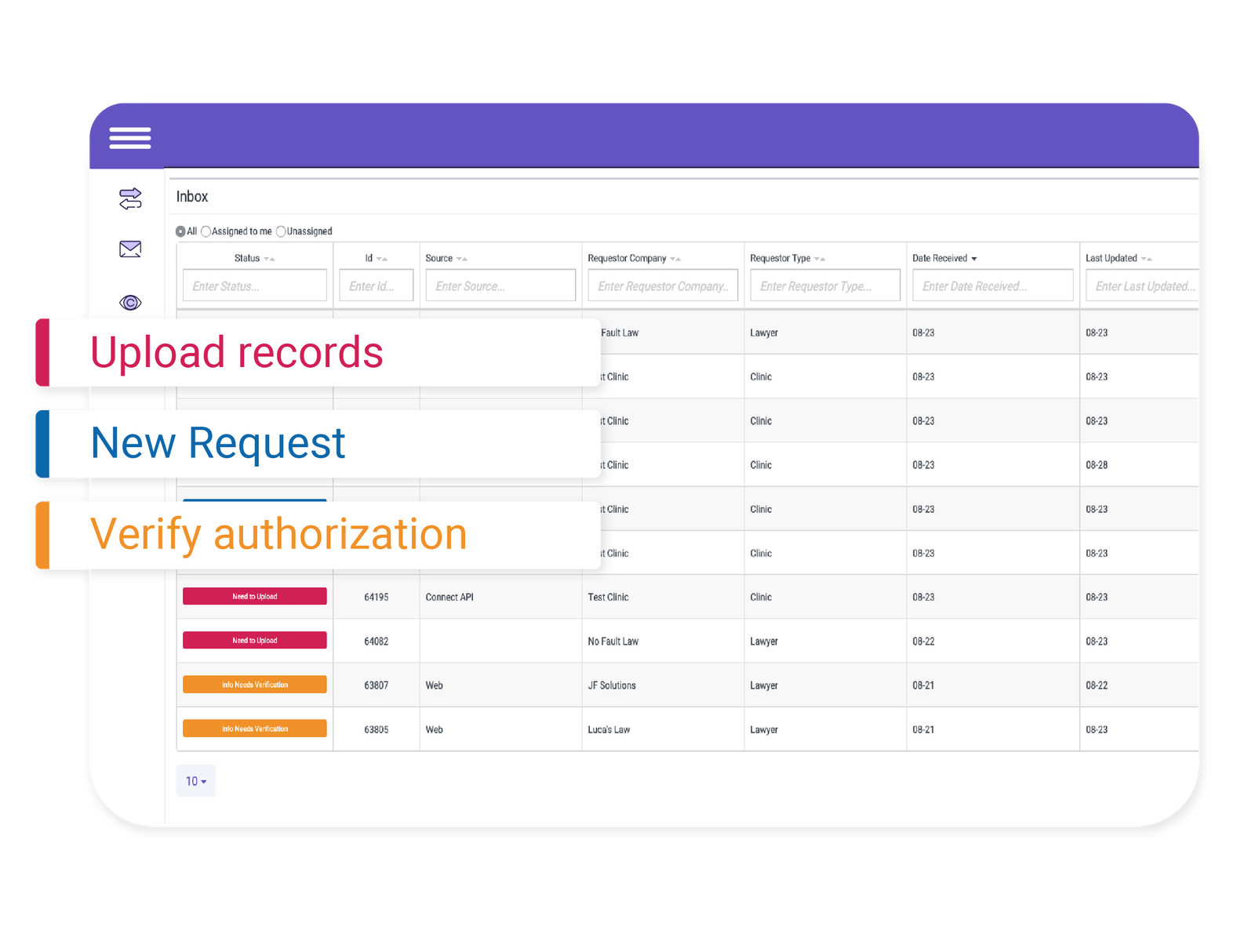 medchart: Online medical record release for your clinic